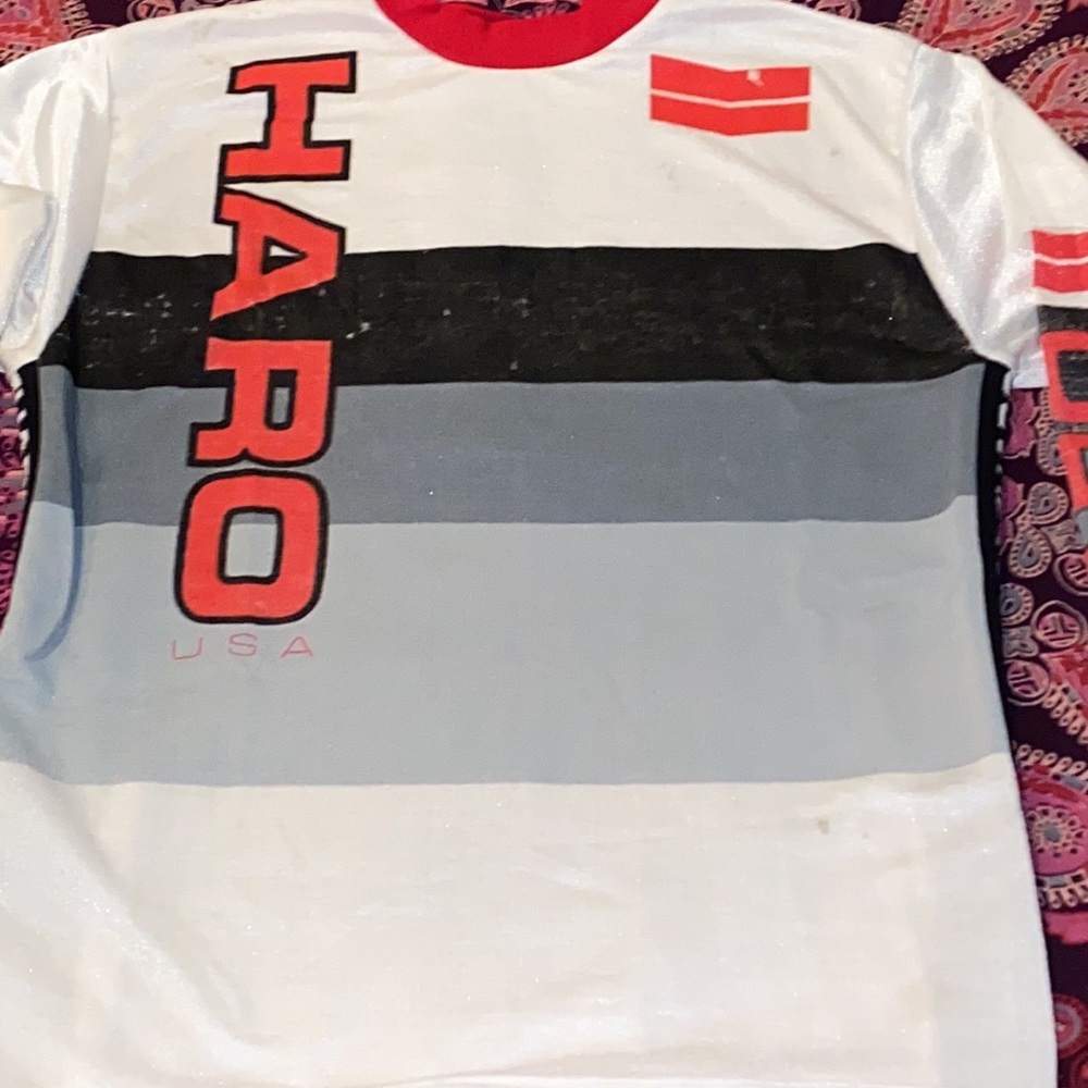 Retro Og 1980s Haro Bikes Factory Jersey. Size 20 1/2… - Gem